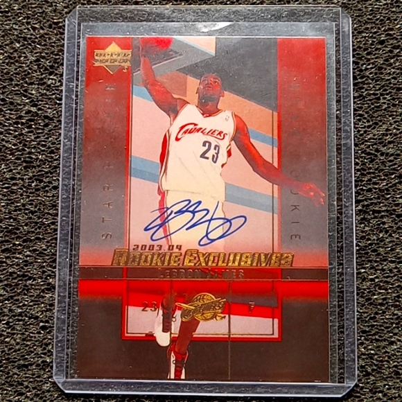 Other | 203 Lebron James Autograph Rookie Card Mint Condition | Poshmark